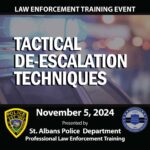 Upcoming Law Enforcement Training Events - St. Albans WV Police ...